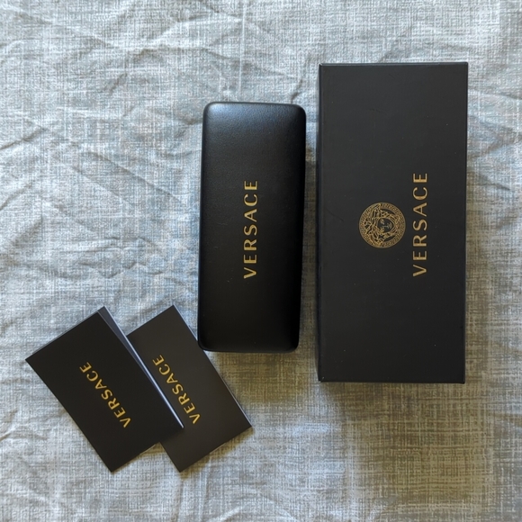 Versace | Other | Versace Eyeglass Case With Box | Poshmark